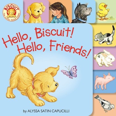 Hello, Biscuit! Hello, Friends! Tabbed Board Book | eBay