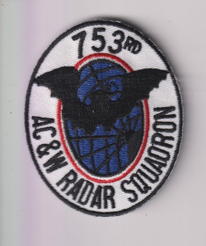 753rd AC&W Radar Squadron patch 2 3/4 inch modern make US Air Force ...