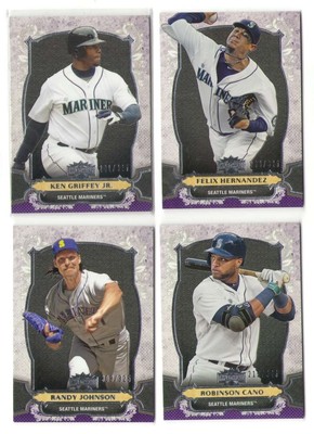 2014 Topps Triple Thread AMETHYST (#/325) - SEATTLE MARINERS Team Set ...