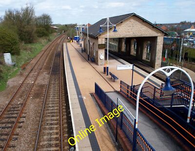 Photo 6x4 Mansfield Woodhouse NG19, Notts. The railway station seen ...
