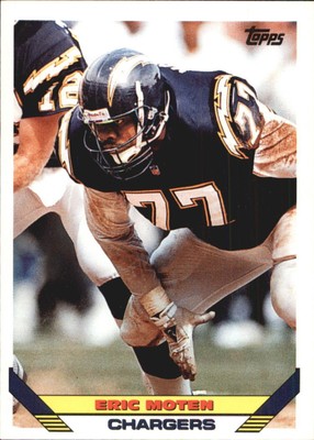 1993 Topps Football Card #223 Eric Moten | eBay