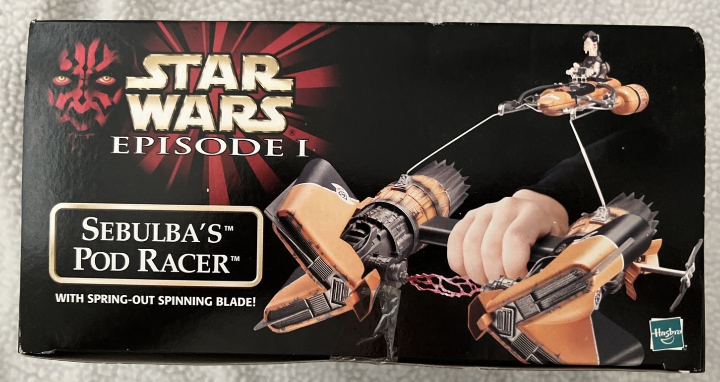 Star Wars Episode I Sebulba's Pod Racer New Sealed Package 1998 | eBay