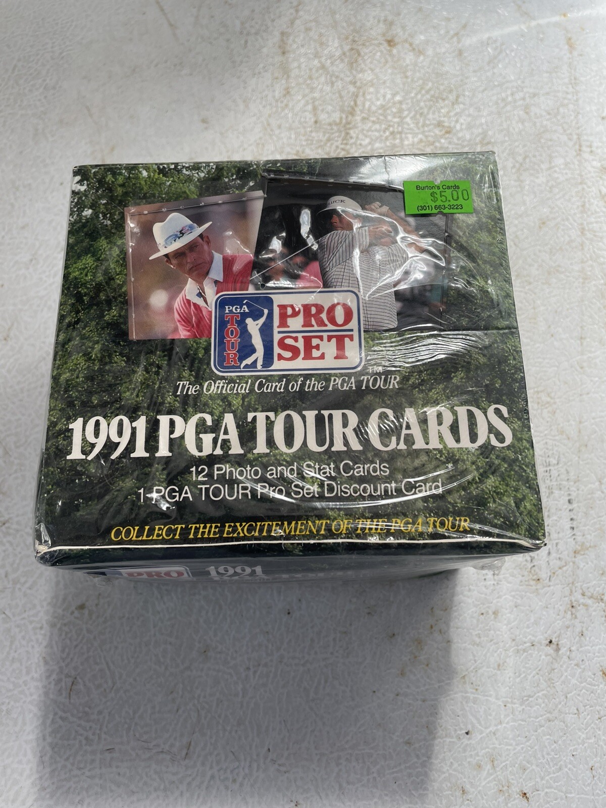 1991 PGA Tour Cards Pro Set Complete Box 36 packs sealed | eBay
