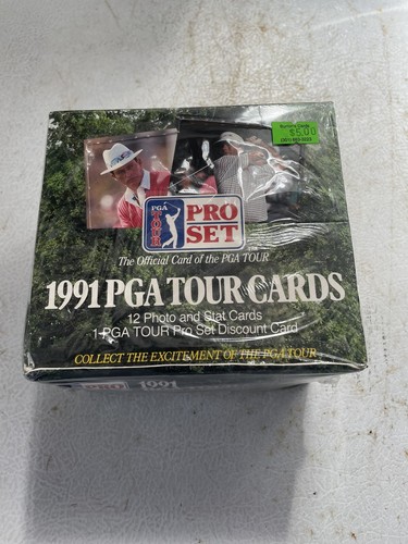 1991 PGA Tour Cards Pro Set Complete Box 36 packs sealed | eBay