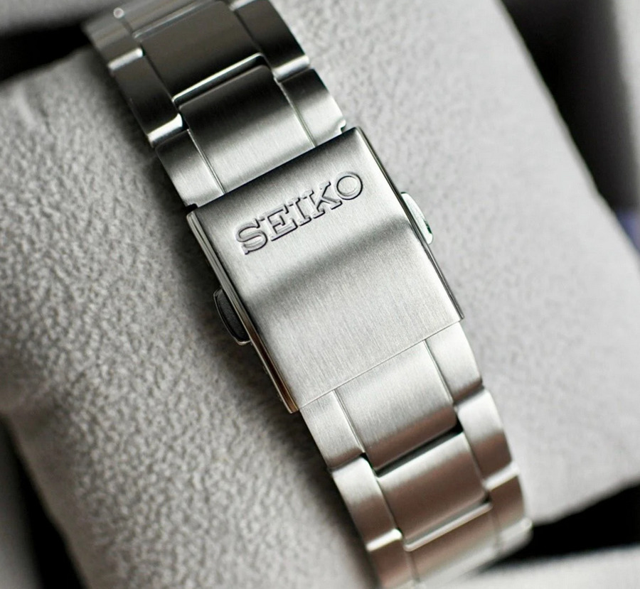 Seiko Spirit SBTR029 Chronograph Blue Dial Stainless Steel Men's Watch ...