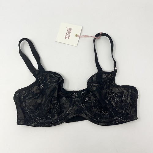 Panache 6966 Idina Underwire Unlined Full Coverage Bra Size 30DD Black ...
