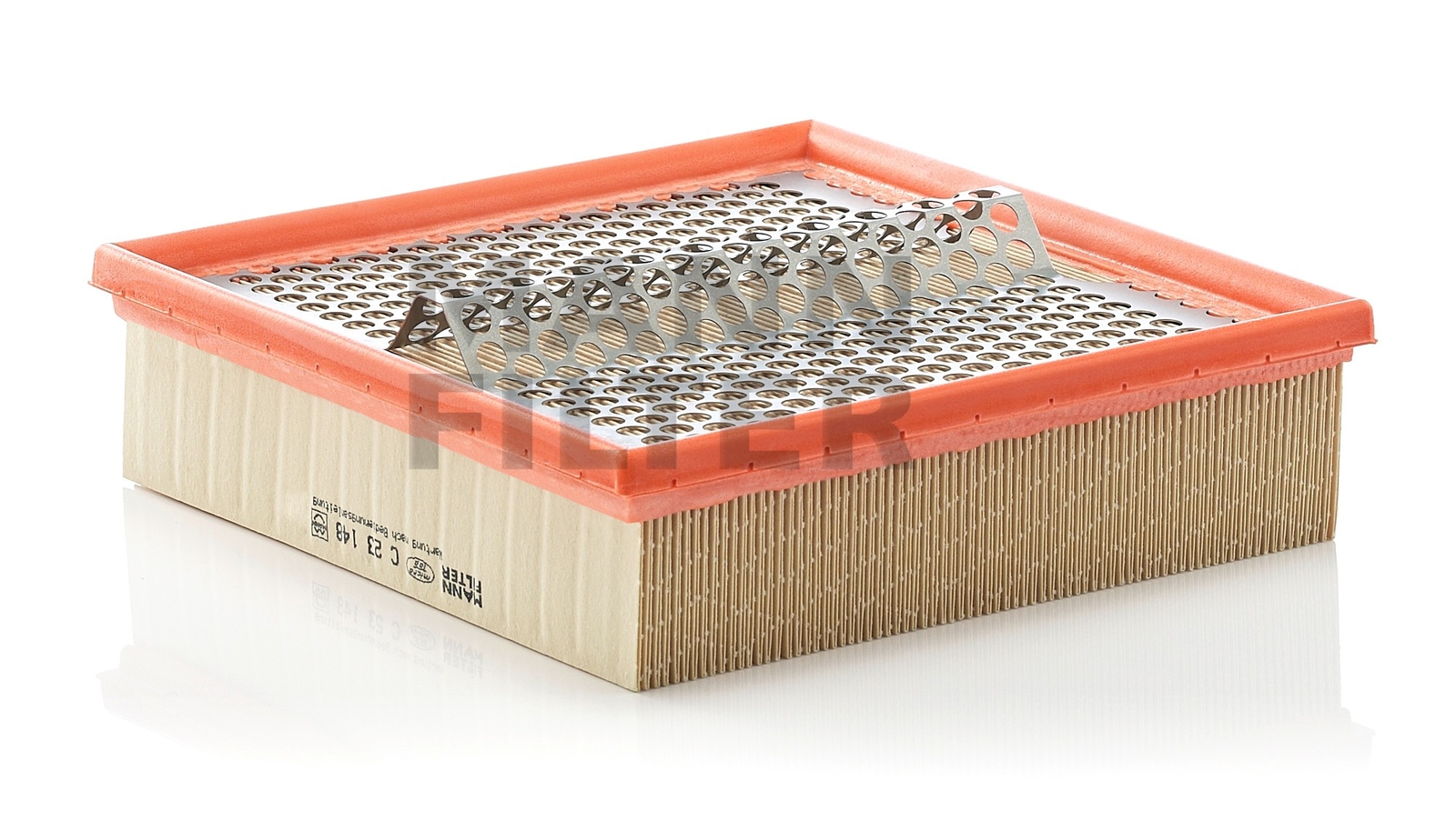 For 1987 Mercedes 190D 2.5L DIESEL Turbocharged Air Filter Mann 359FF03 ...