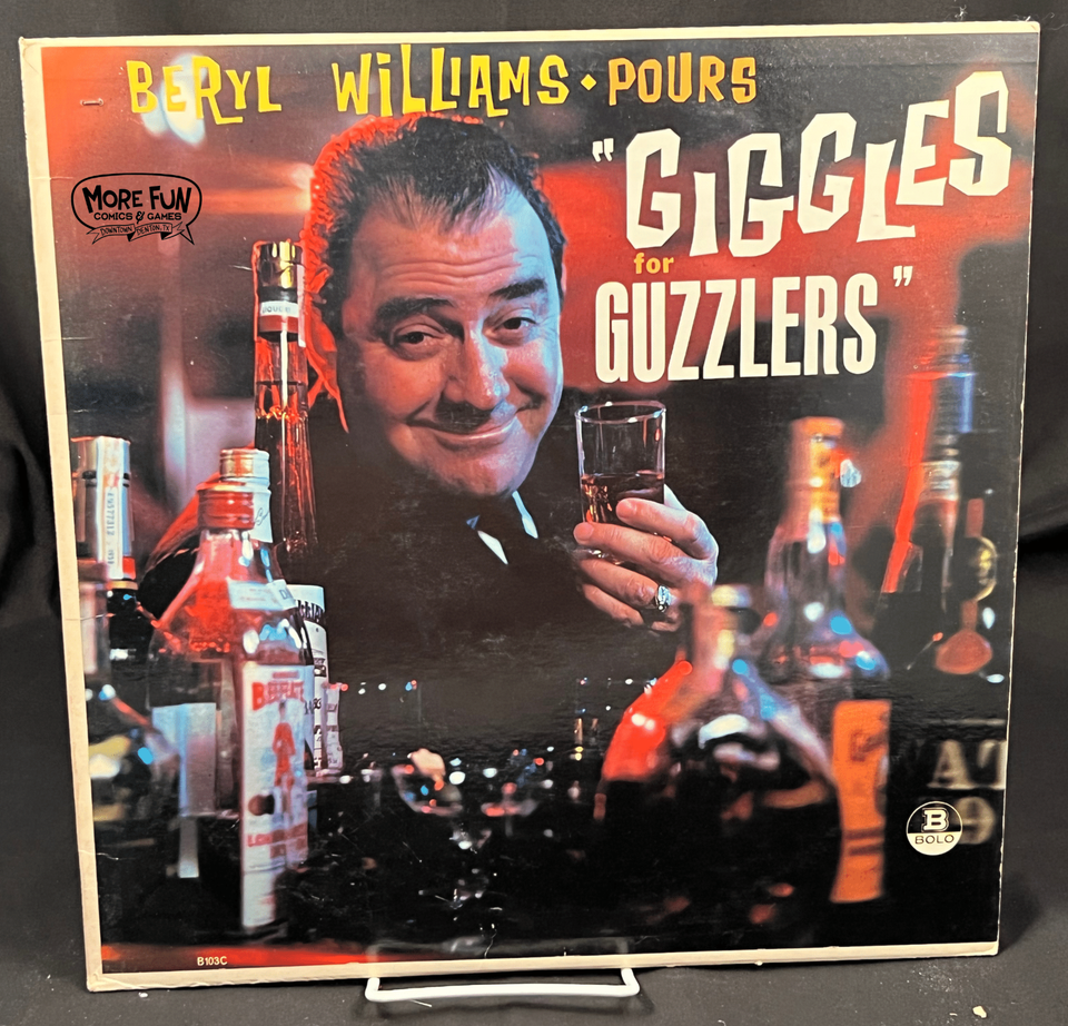 Beryl Williams Pours "Giggles For Guzzlers" Used Vinyl Record | eBay
