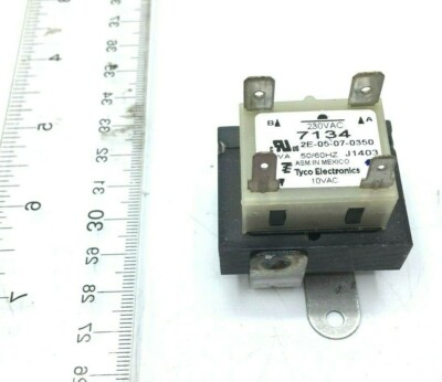 TYCO Electronics 2E-05-07-0350 Transformer 230VAC 7134 NEW Free ...