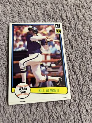 1982 Donruss 637 Bill Almon Chicago White Sox Baseball | eBay