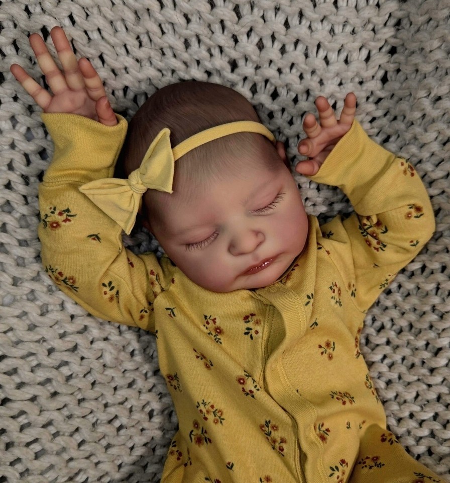 Reborn Newborn Baby Laura 20" Bonnie Brown Sculp Authentic w/ COA~ Custom Order~ | eBay