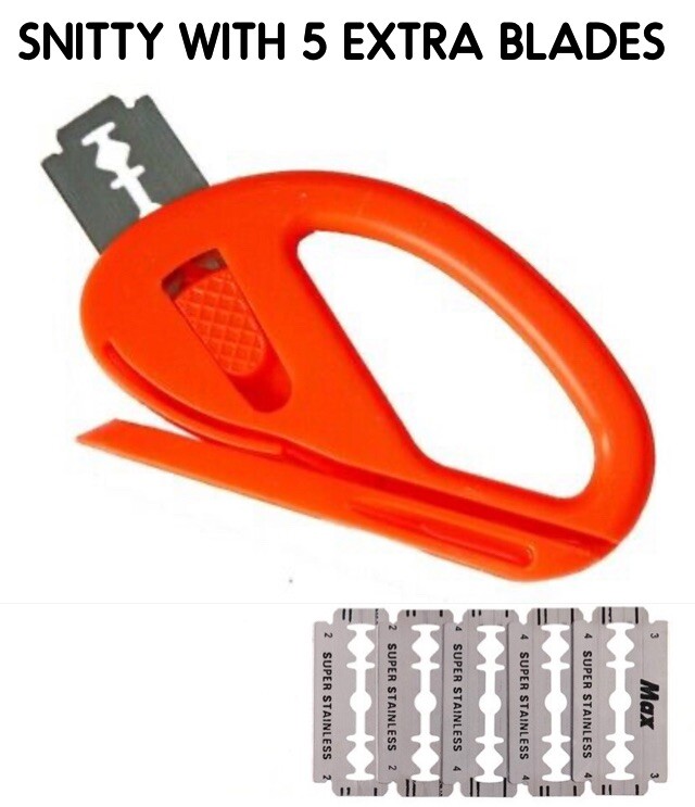 Snitty Safety Cutter Razor Vinyl Art Knife Car Wrapping Cutting Tool W ...