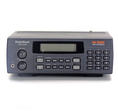RadioShack Pro-2052 Dual Trunking Scanner Radio No Antenna No Cord ...