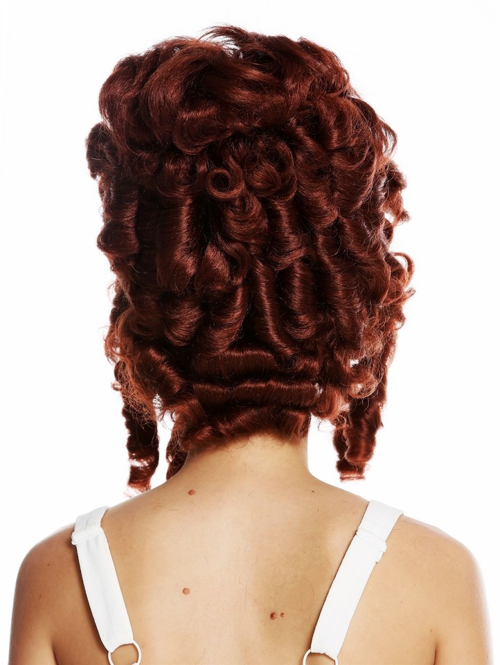 Parrucca Donna Teatro Cosplay Barocco Marie Antoinette Contessa ...