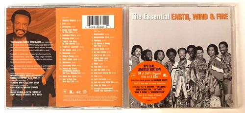 EARTH WIND & FIRE The Essential AUDIO CD 2-Disc Set 2002 Like NEW ...