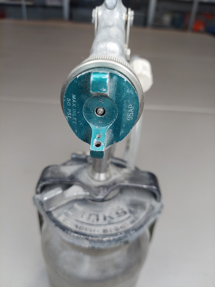 Binks BBR HVLP Paint Sprayer Spray Gun Nozzle With Cup/95AP Tip ...
