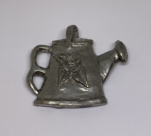 3-D 1996 Barker Watering Can Garden Gardening Gardener Pewter Lapel Pin ...