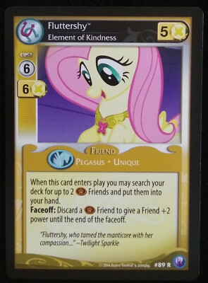 2014 Canterlot Nights My Little Pony CCG Fluttershy Element of Kindness ...