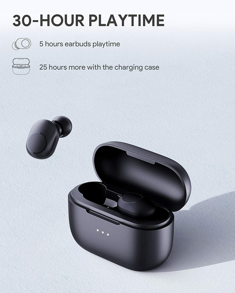 AUKEY True Wireless Earbuds, Bluetooth 5 Headphones with Wireless ...