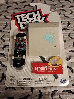 Tech Deck Street Hits ATM TIGER - With WEDGE RAMP + RAIL OBSTACLE | eBay