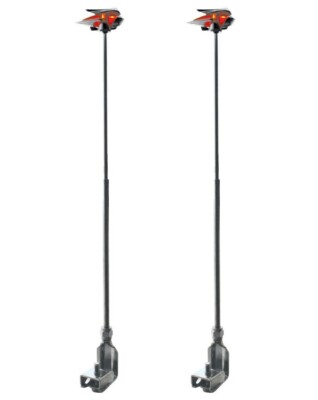 AMBER FENDER GUIDE LIGHT 1 PAIR ADUSTABLE FOR CARS AND TRUCKS ...