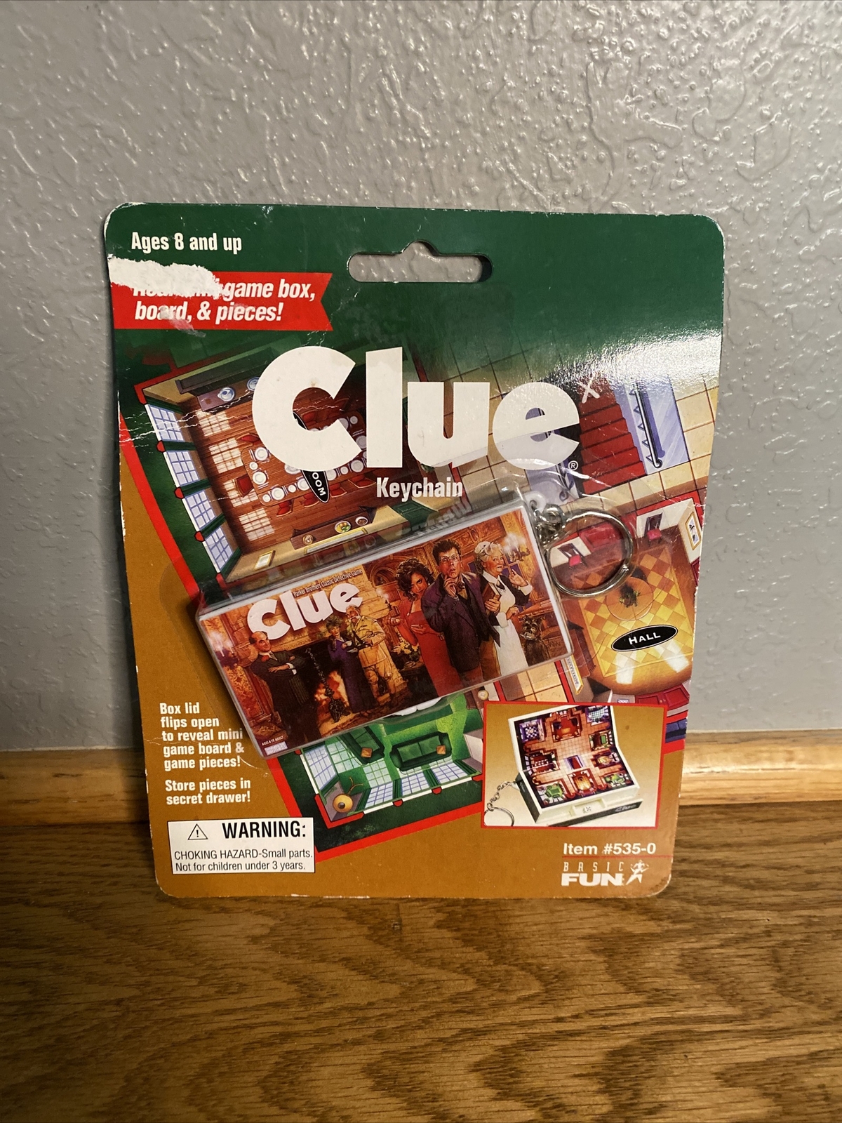 Clue Keychain New Sealed 1998 Basic Fun Mini Travel Board Game | eBay