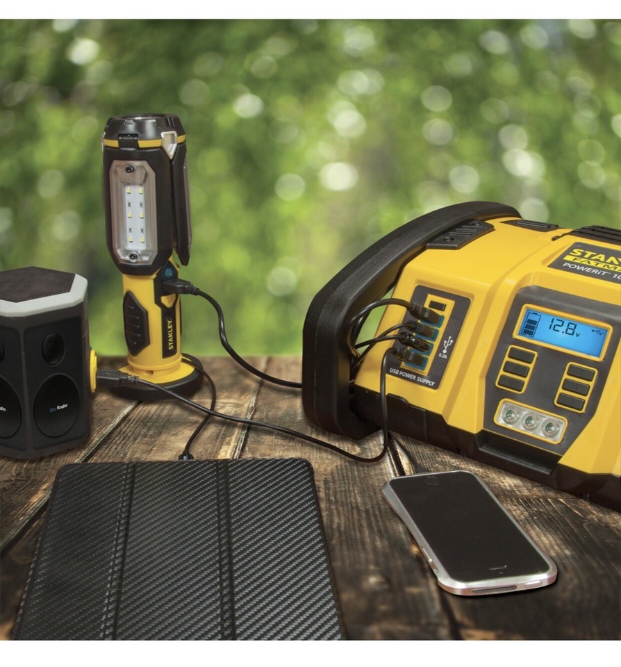 Stanley, Fatmax Professional Battery Jump Starter w Air Compressor ...