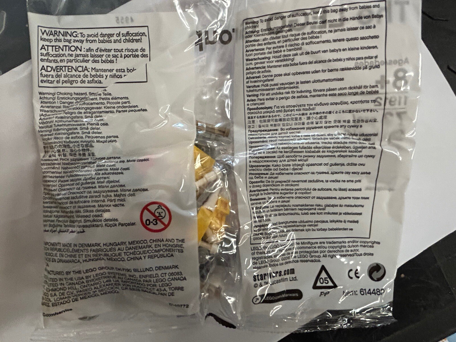 LEGO 11912 - STAR WARS - REBEL PILOT ZIN EVALON & Y-WING STARFIGHTER ...