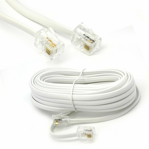 RJ11 to RJ-11 Cable Lead ADSL Sky Broadband Internet Router Modem DSL ...