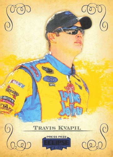 2011 Press Pass Eclipse #18 Travis Kvapil Blue | eBay