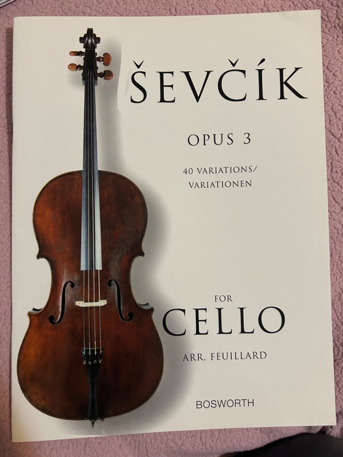 Sevcik for Cello - Opus 3 - 40 Variations | eBay