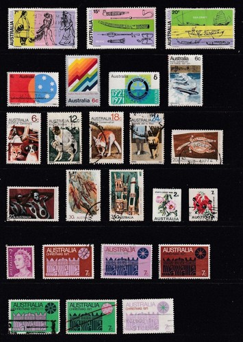 AUSTRALIA 1971 SHORT 24 STAMPS (MISSING 1) YEAR SET | eBay Australia