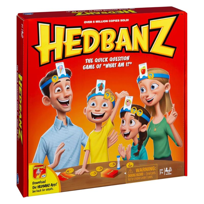 B4E Hedbanz Family Guessing Game Quick Question Family Game for Kids ...