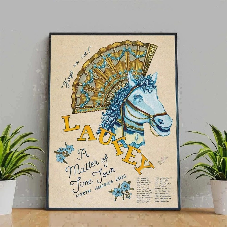 Laufey Sep 15 2025 Orlando, Florida Concert Poster | eBay