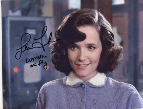 back to the Future LEA THOMPSON signed AUTOGRAPH 2720 | eBay
