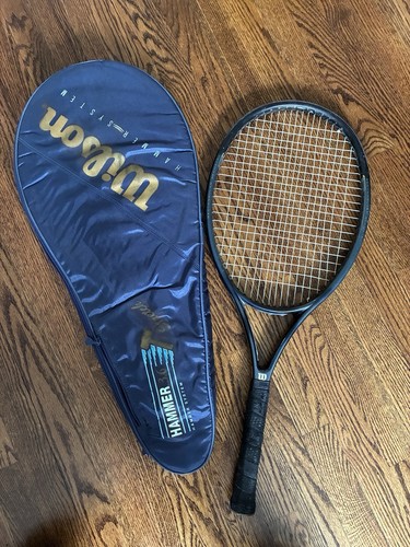 Wilson Hammer 3.6 Stretch 125” Head Tennis Racquet w/ Cover 4 1/4 ...