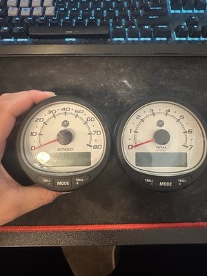Mercury Smartcraft SC1000 Tachometer And Speed Gauges | eBay