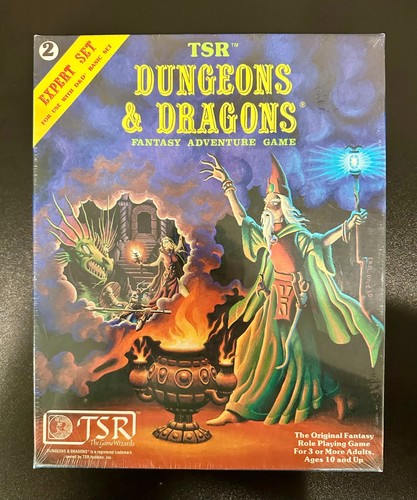 Dungeons & Dragons Fantasy Adventure Game Expert Set - RARE *NEW ...