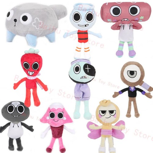 Dandy'S World Plush Cosmo Pebble Finn Flutter Dandys World Horror Game ...