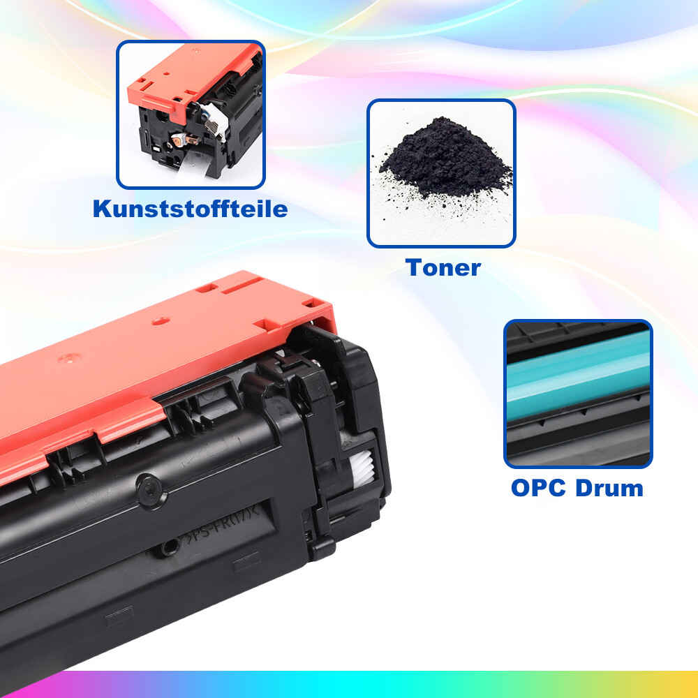 Lot Toner fits for HP LaserJet CP1215 CP1510 CP1515N CP1525NW CM1312N ...