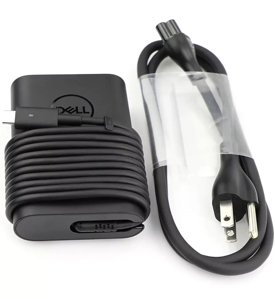 Genuine Dell 65W USB-C AC Adapter for XPS 13 9370 9365 9360 9350 0M1WCF ...