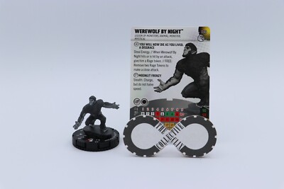 Heroclix - Werewolf by Night 048 - Next Phase - Super Rare W/ Card | eBay