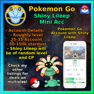 Shiny Lileep - Pokémon GO - Pokemon Mini PTC! | eBay