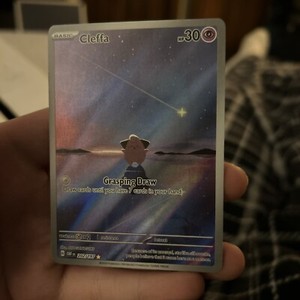 Cleffa 2023 Scarlet & Violet: Obsidian Flames #202/197 Illustration ...