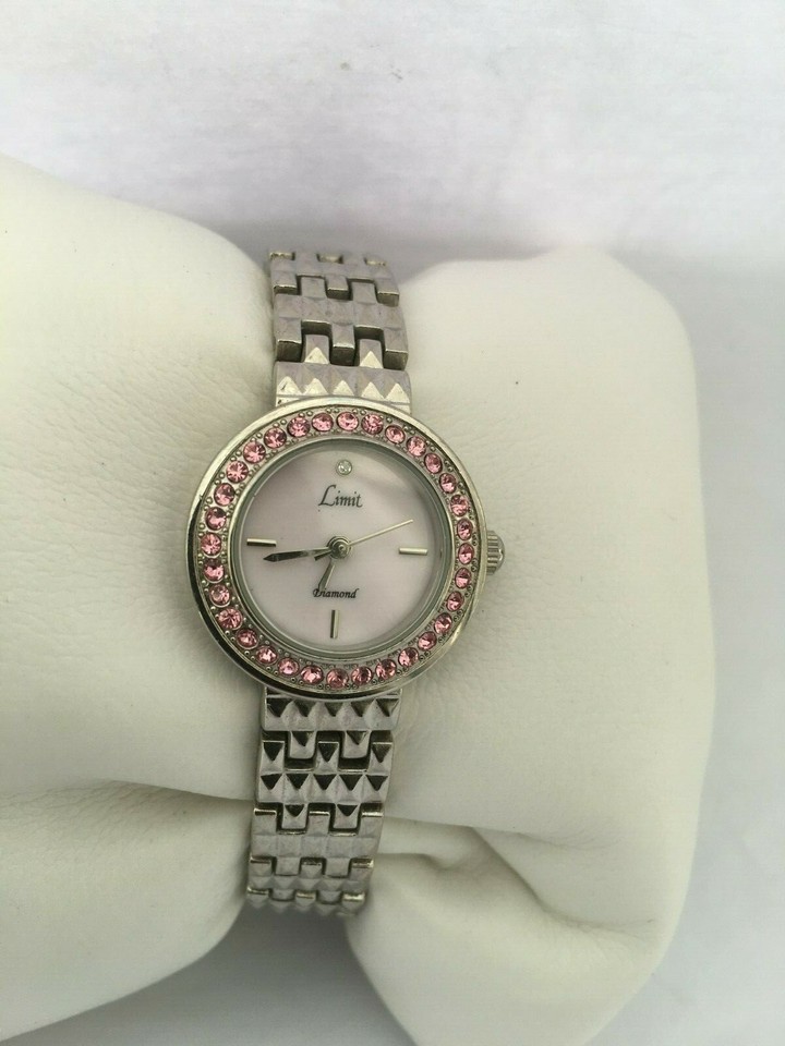 Limit Womens Quartz Stone Diamond Bracelet Watch 2035-6796 | eBay UK