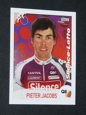 #293 PIETER JACOBS SILENCE LOTTO CYCLISME PANINI SPRINT 09 TOUR FRANCE ...
