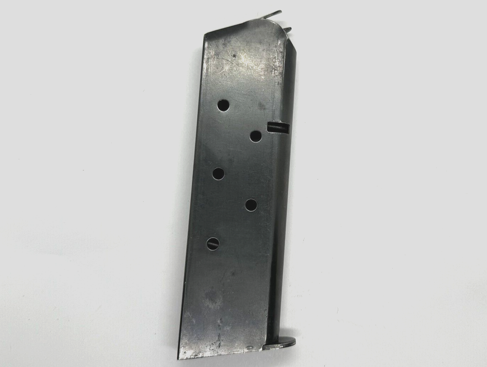 VINTAGE FACTORY 1911 COLT 45 AUTO 45 ACP 7 RD MAGAZINE MAG CLIP ROUNDED ...