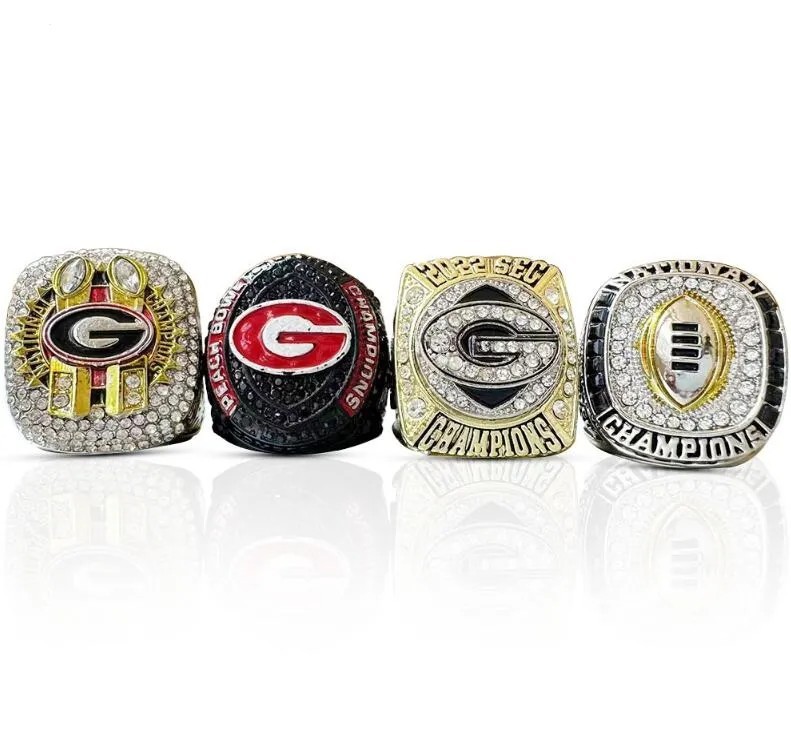 Georgia Bulldogs National American Football Championship Ring Set | eBay