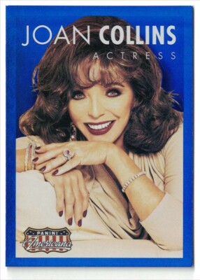2015 Panini Americana BLUE #25 Joan Collins | eBay