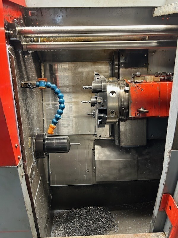 Used EMCO 342 Emcoturn CNC Turning Center Lathe FANUC 20HP Tailstock ...